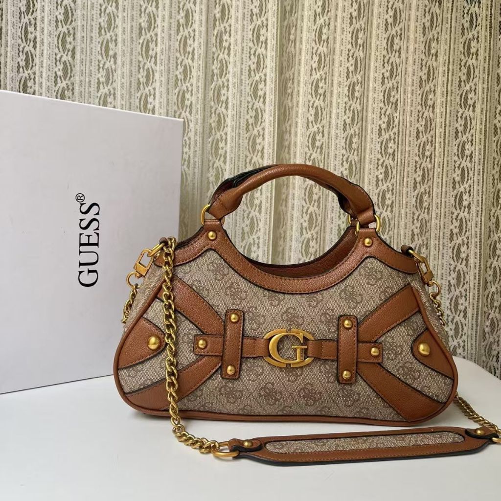 Medieval Rivets Printed Handbag New Style GU333333-1124 | Shopee ...