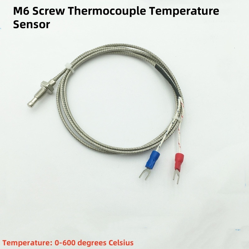 M6 screw type thermocouple, K-type, E-type, M8 thermocouple ...