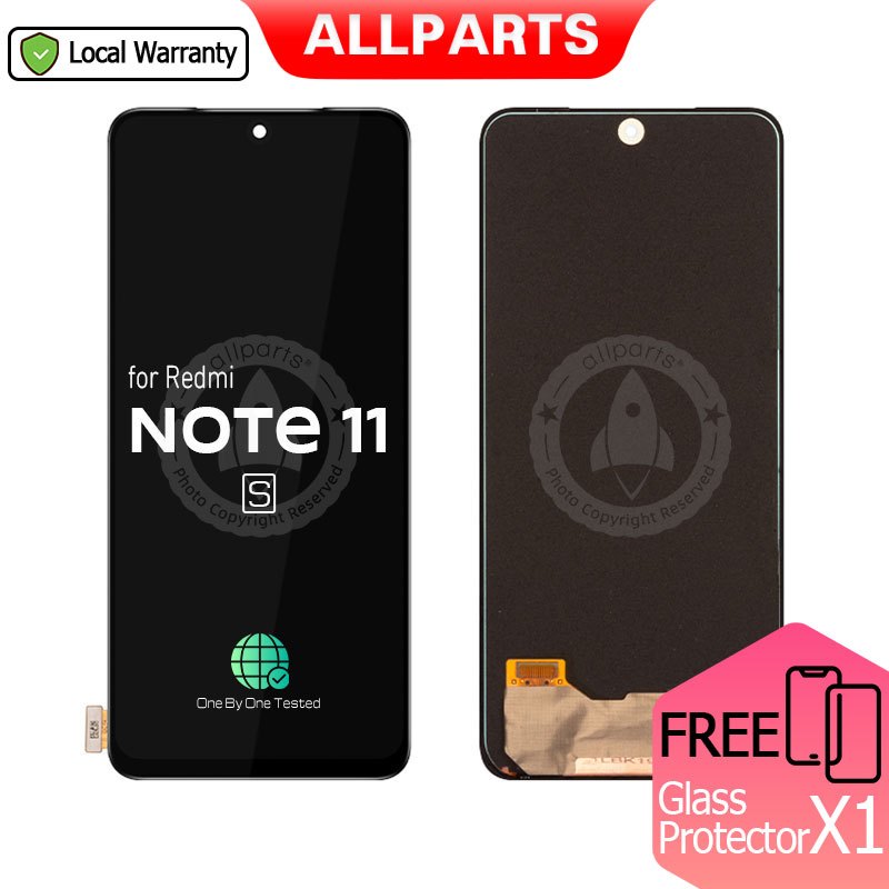 Allparts AMOLED Incell Display For Xiaomi Redmi Note 11 11s 4G LCD ...
