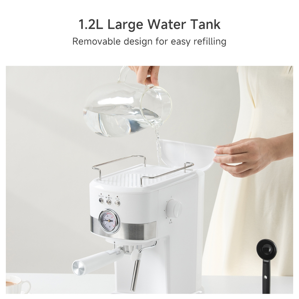 Simplus Espresso Coffee Maker Machine Semi-Automatic With Electric ...