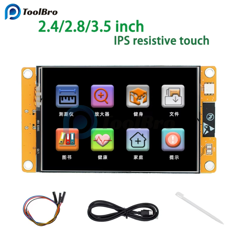 ESP32 Arduino LVGL WIFI&Bluetooth Development Board 2.4 2.8 3.5"240*320 Smart Display Screen 2 ...