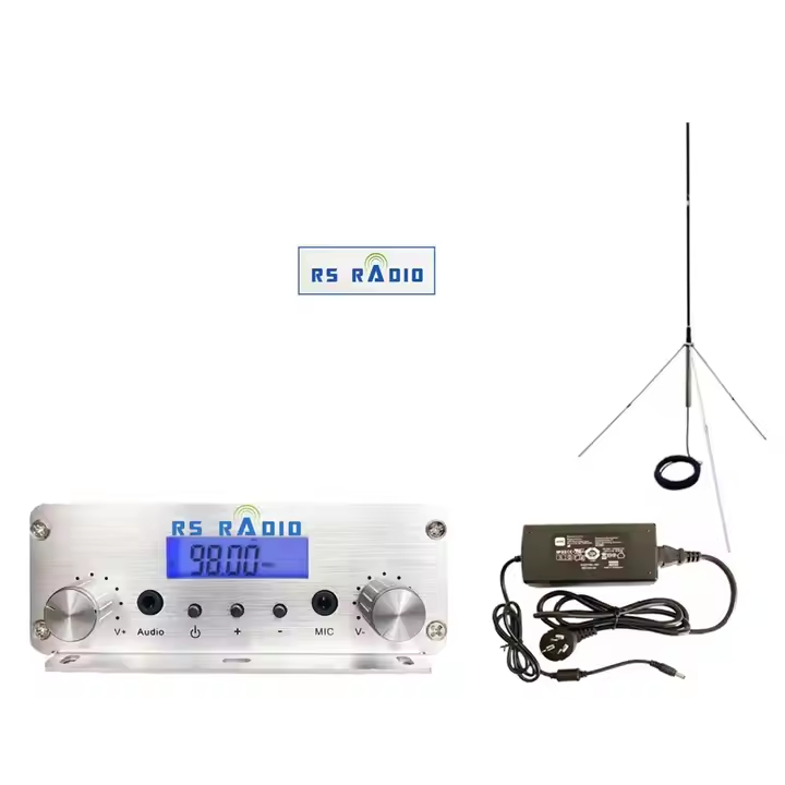 15w FM Transmitter Kit stereo PLL FM radio broadcast station Wireless ...