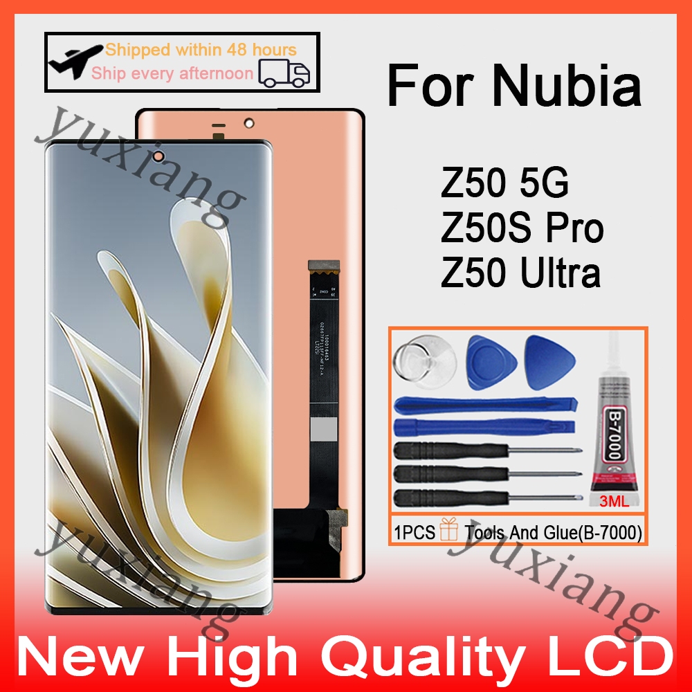 AMOLED For Nubia Z50 Z50S Pro Z50 Ultra LCD Display Touch Screen ...