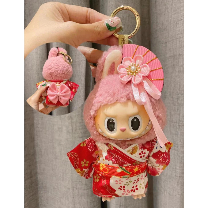 Only Clothes for Labubu V1V2V3 Dolls, Doll Not Included - Kimono Set ...