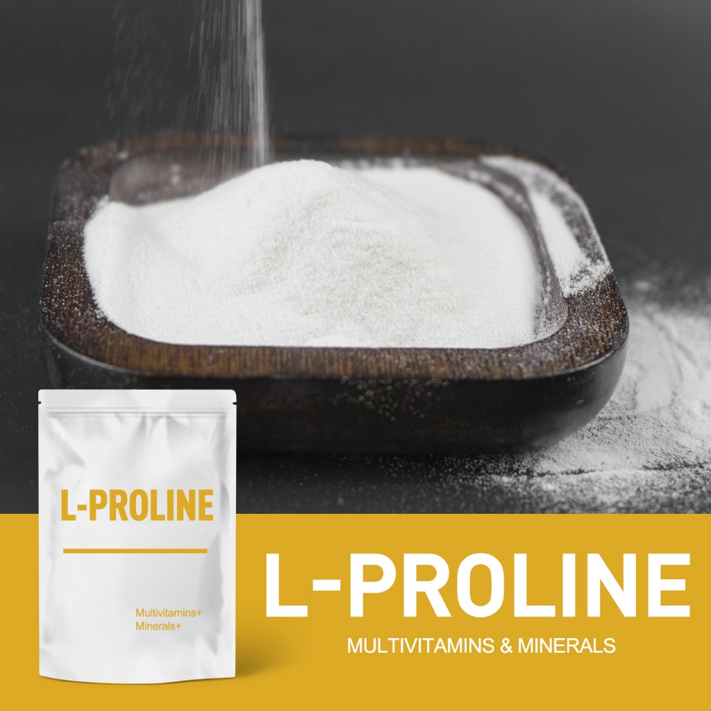 Wholesale Bulk L-Proline 99% Food Grade Amino Acid Raw Material ...