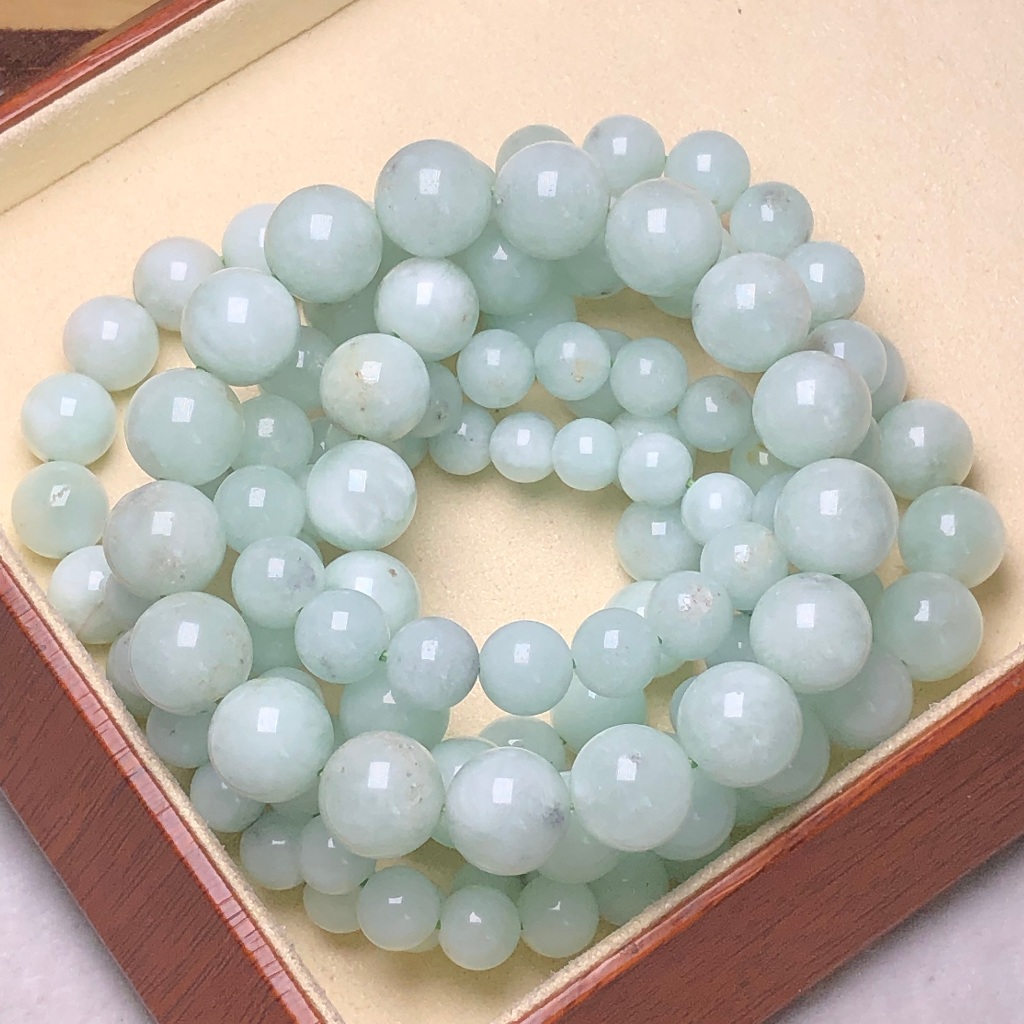 Natural Chinese Larimar Bracelet 7/8/9/10/11/12mm: Blue Charm on the ...
