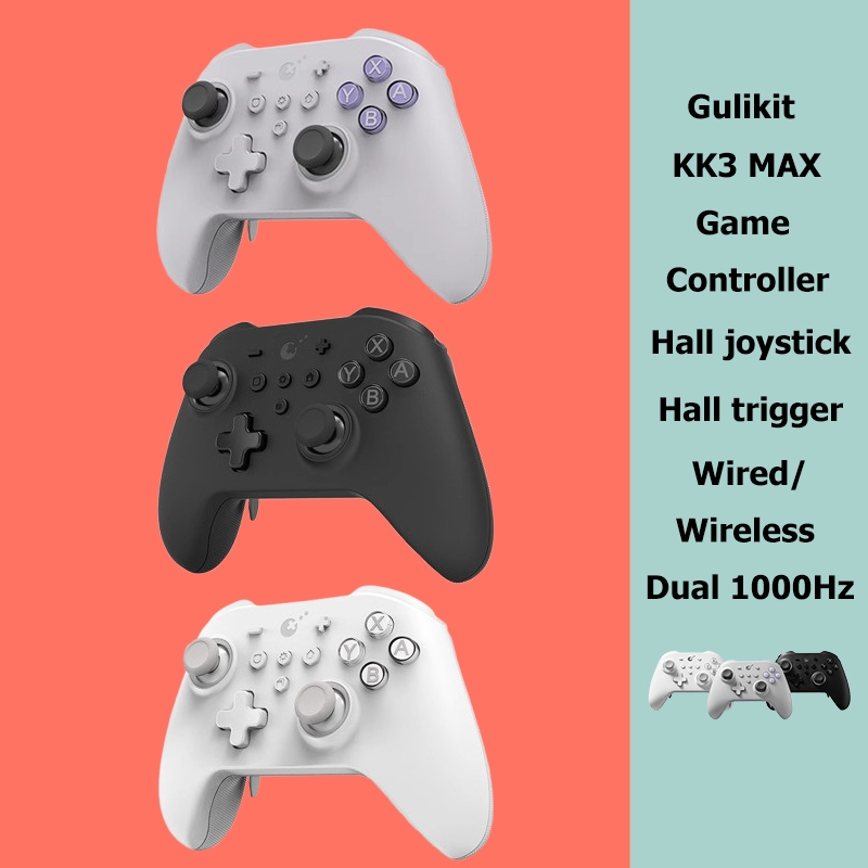 GuliKit KK3 MAX Controller NS39 KingKong 3 Gamepad with Hall Effect ...