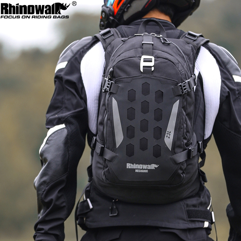 Rhinowalk Mechanic Series - Waterproof Motorcycle Backpack (23L ...