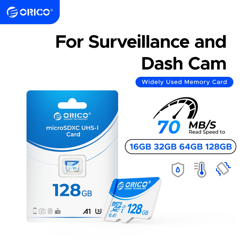 ORICO TF Memory Card 70MB/s U3 Class10 16G 32G 64G 128G for ...