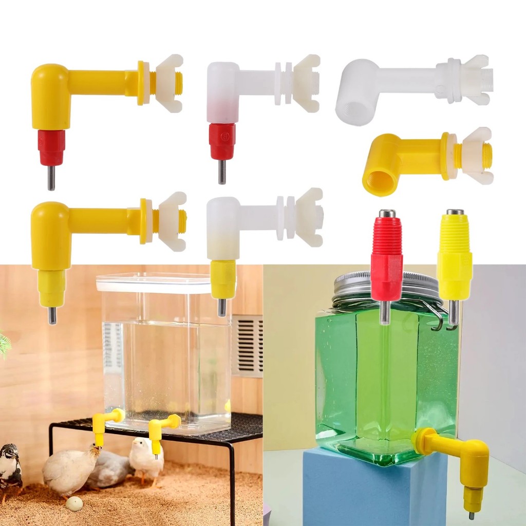 5 Pcs/10 Pcs Poultry Chicken Automatic Drinking Fountain Quail Rabbit ...