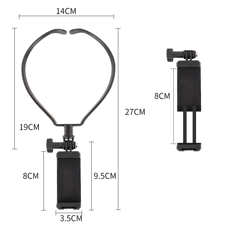 Hands Free Phone Mount Wearable Smartphone Holder | Shopee Philippines