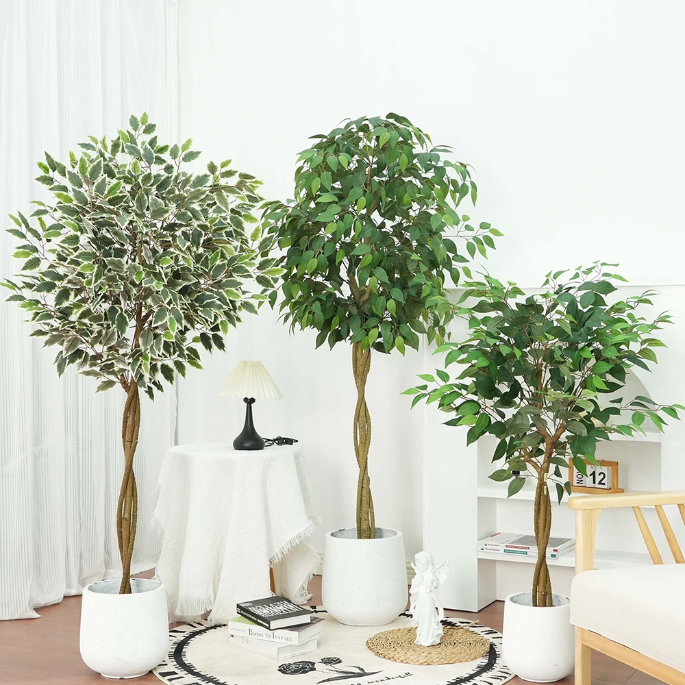 Nearly Natural Artificial Banyan Tree, Height 4.0-6.0FT, Eco-friendly ...