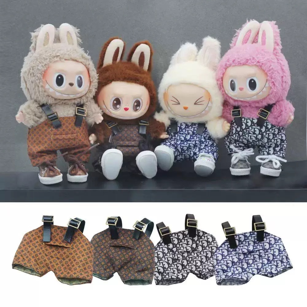 17cm Labubu Macaron V1& V2 Hat Back Pants Set (only Clothes) | Shopee ...