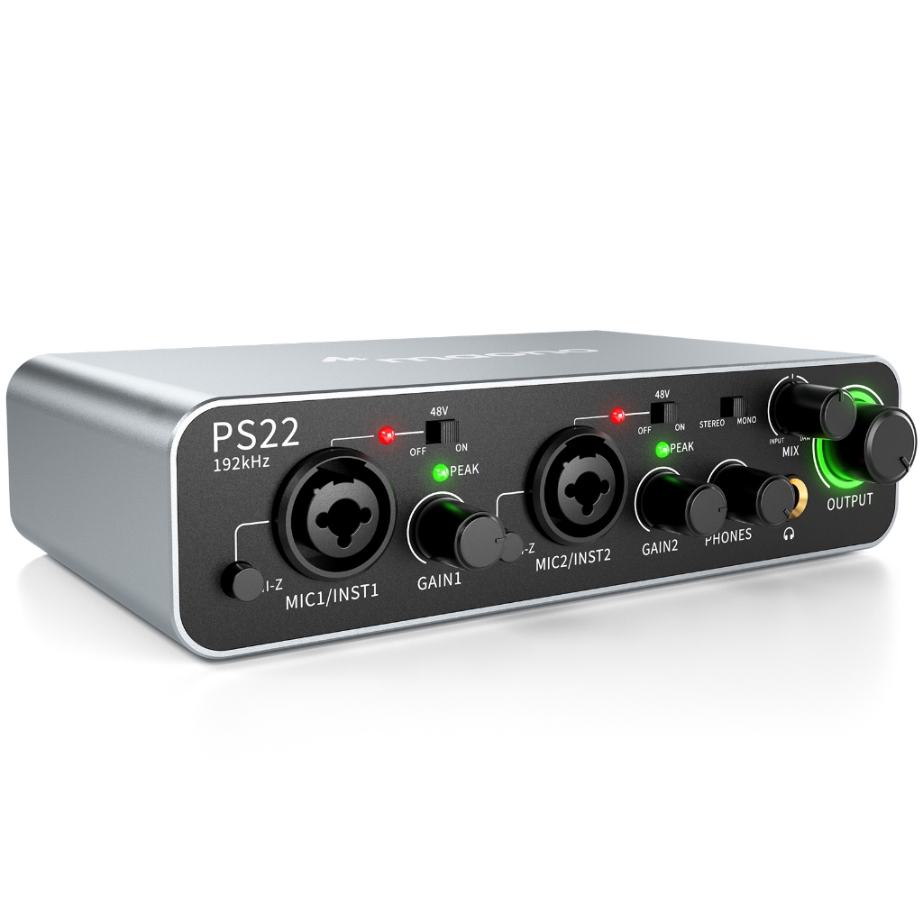 Maono PS22 Professional Audio Interface Audio Mixer for PC,Phone ...