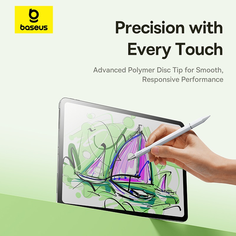 Baseus Smooth Writing III 3-in-1 Passive Stylus Point Stylus for Touch ...