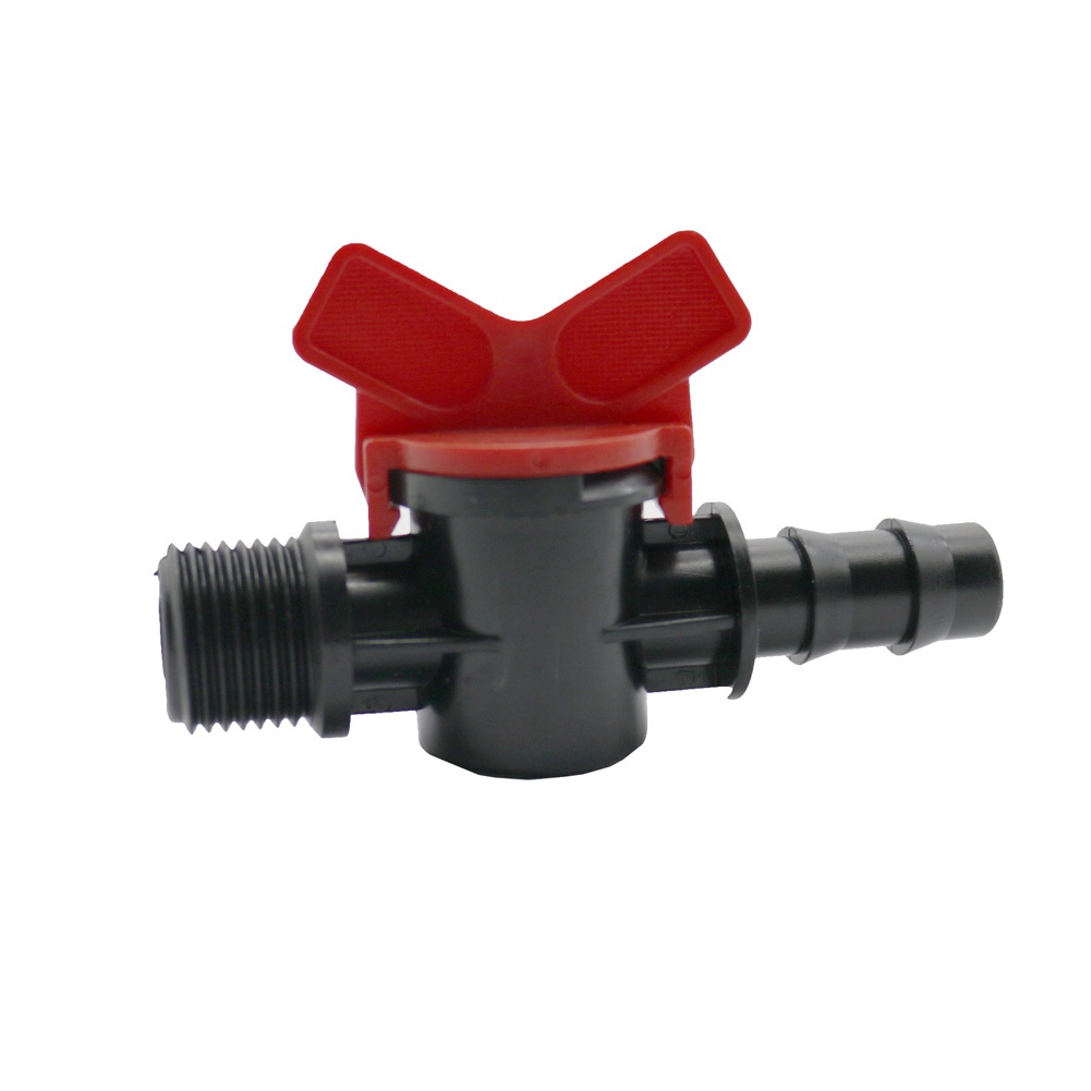 8/13mm to 1/2" Male Thread Control Valve Garden Water Drip Switch ...
