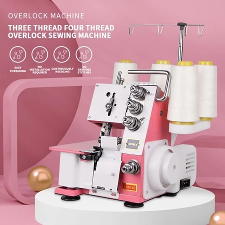 COD Household Electric Portable Sewing Machine with Three Lines Four ...