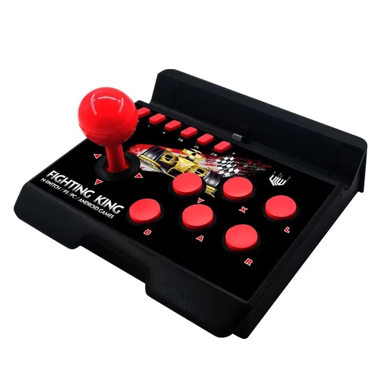 Arcade Game Console Joystick Rocker Fighting Controller With Charging Port For N Switch Android
