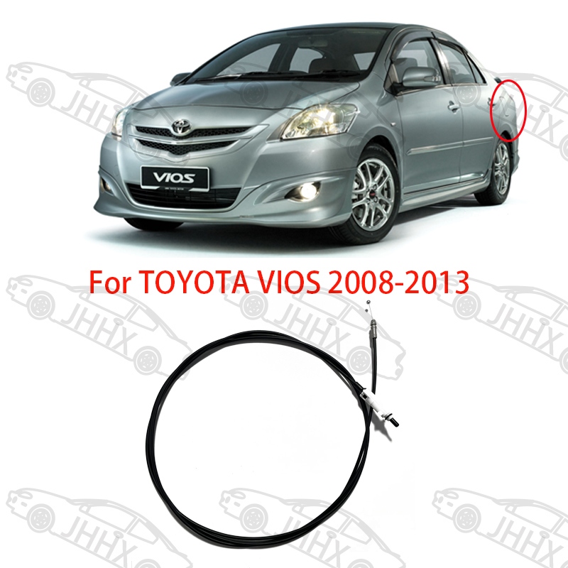 FOR Toyota Vios GEN2 2008 2009 2010 2011 2012 2013 Fuel tank cap cable' Gas Tank fuel lid cap ...