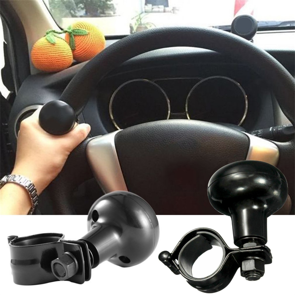 Universal Car Heavy Duty Truck Steering Wheel Power Spinner Knob Handle ...