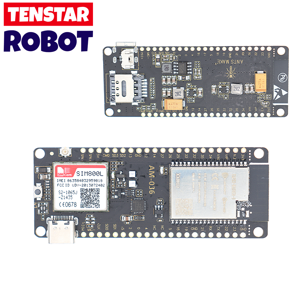 T-Call SIM800L ESP32 Wireless Module Development Board with GPRS Antenna SIM Card | Shopee ...