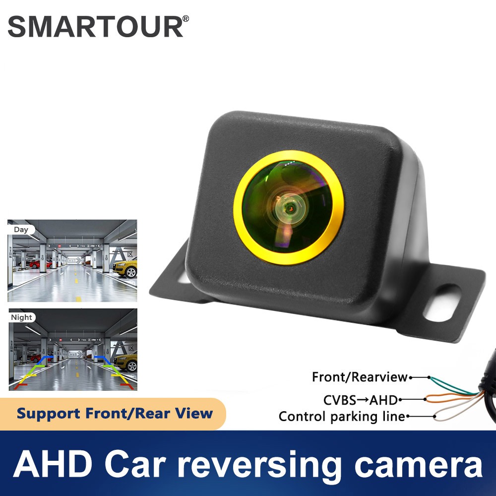AHD CCD Vehicle Backup Reversing Camera 170 Degree Lens Night Vision ...