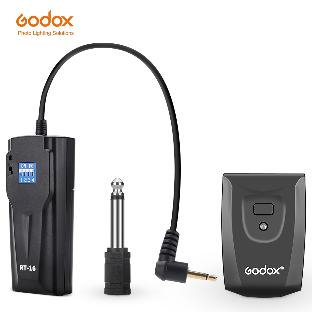 Godox RT-16 Wireless Flash Trigger Remote Contyol/16 Channels/Storage ...
