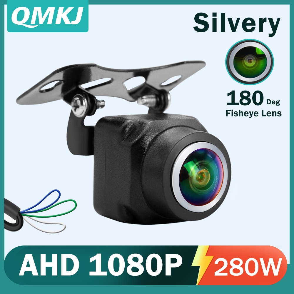 AHD 1080P Vehicle Camera Night Vision Silver Lens Rear View Universal ...
