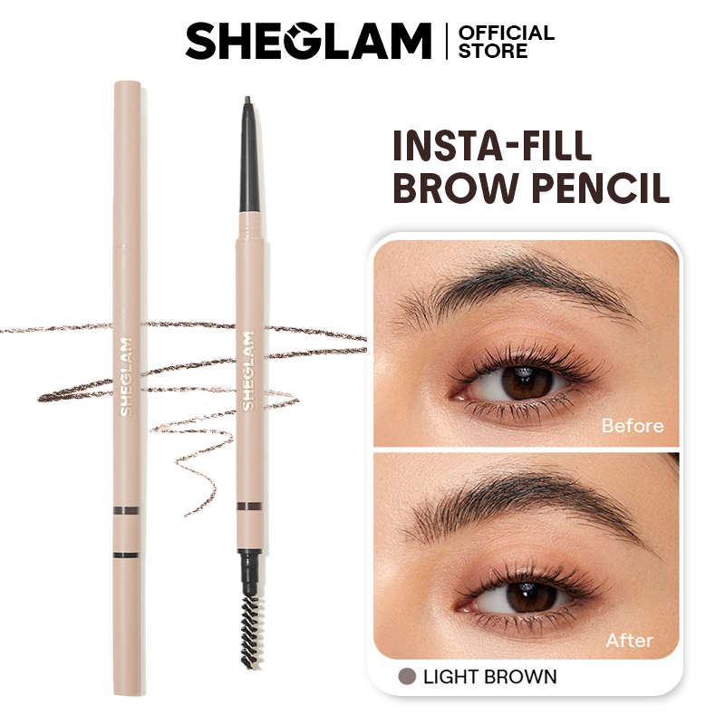 SHEGLAM Brow Pencil-Long Lasting Auto Eyebrow Pen | Shopee Philippines