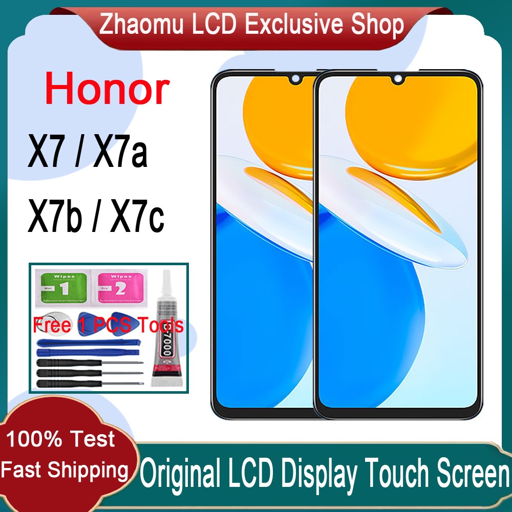 Original Honor X7 X7a X7b 5G X7c LCD Display Touch Screen With Frame ...