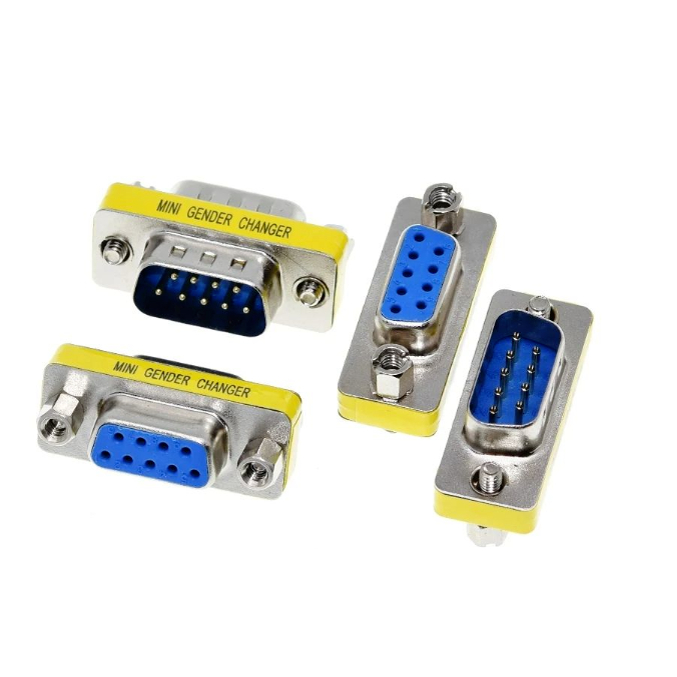 5pcs DB9 9Pin Male to Male/Female to Female/Male to Female Mini Gender ...