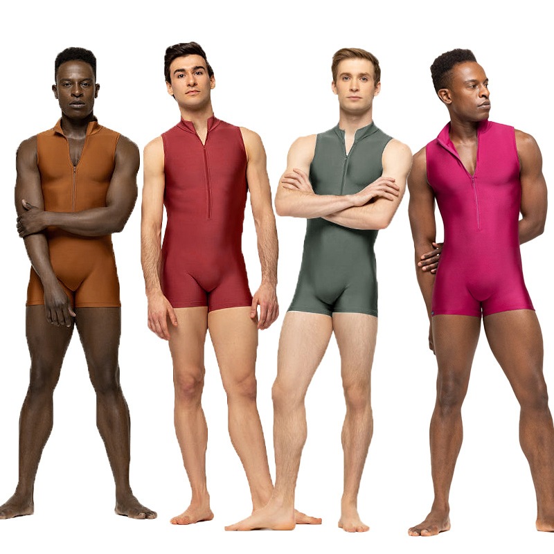 Men's Practice Clothes Stand-Up Collar Zipper Vest Sports Fitness ...