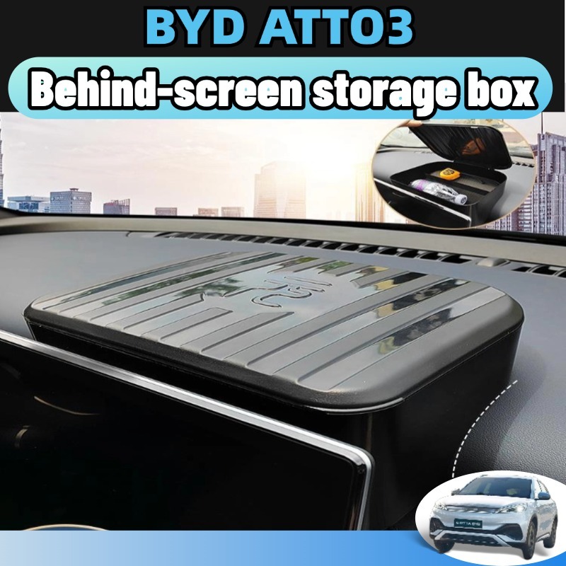 Byd atto3 Car Storage Box Behind Screen Behind Central Console Holder ...