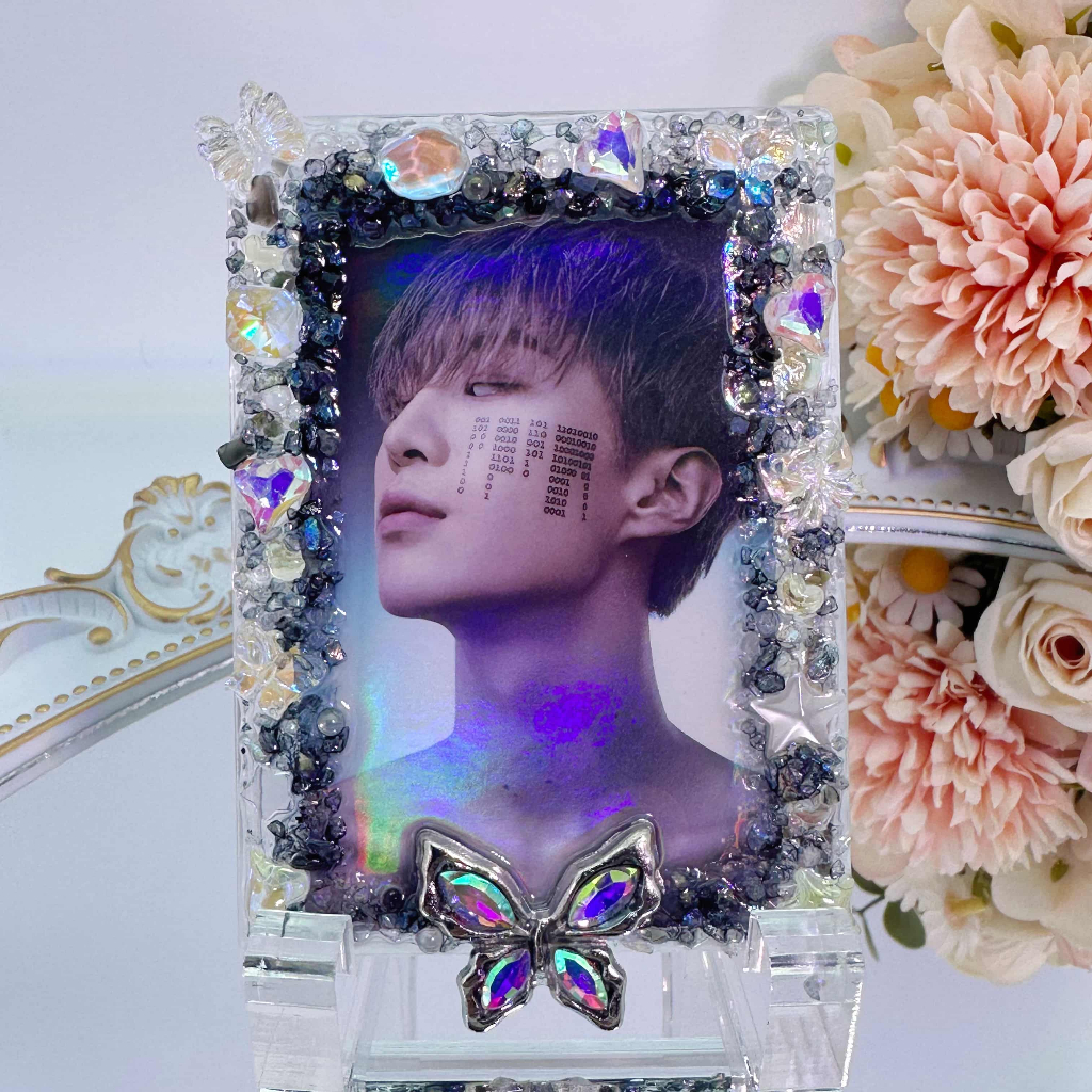 Ready Stock Cyberpunk Metal Style Card Holder Card Brick Small Card ...