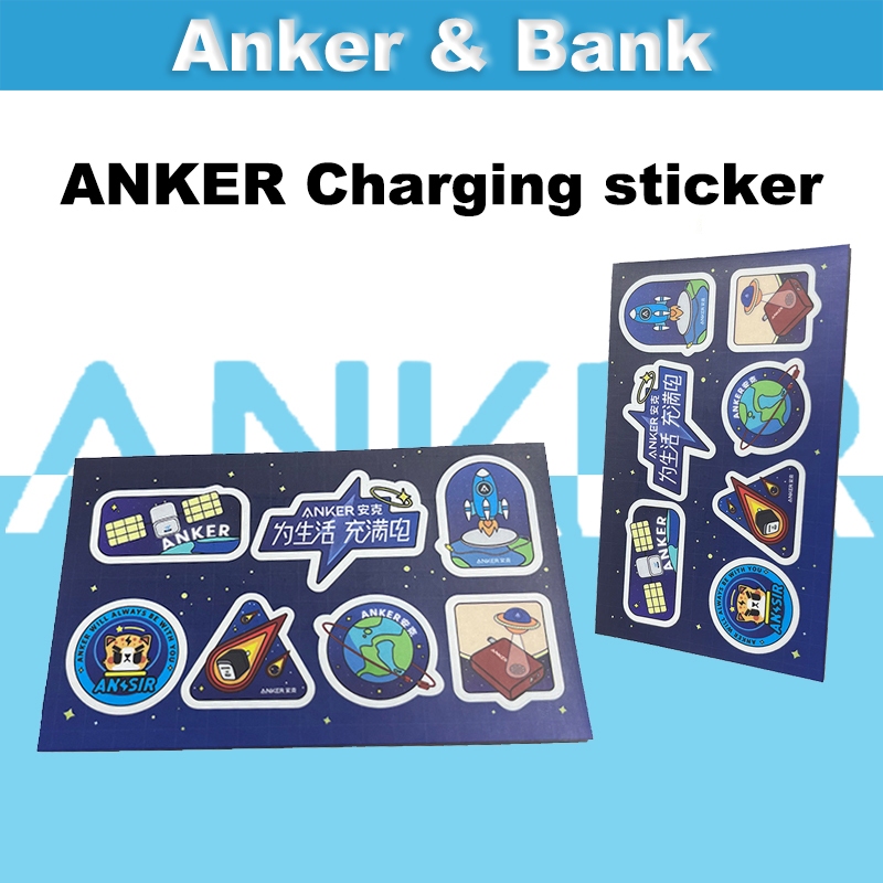 ANKER charging sticker personalized customization | Shopee Philippines