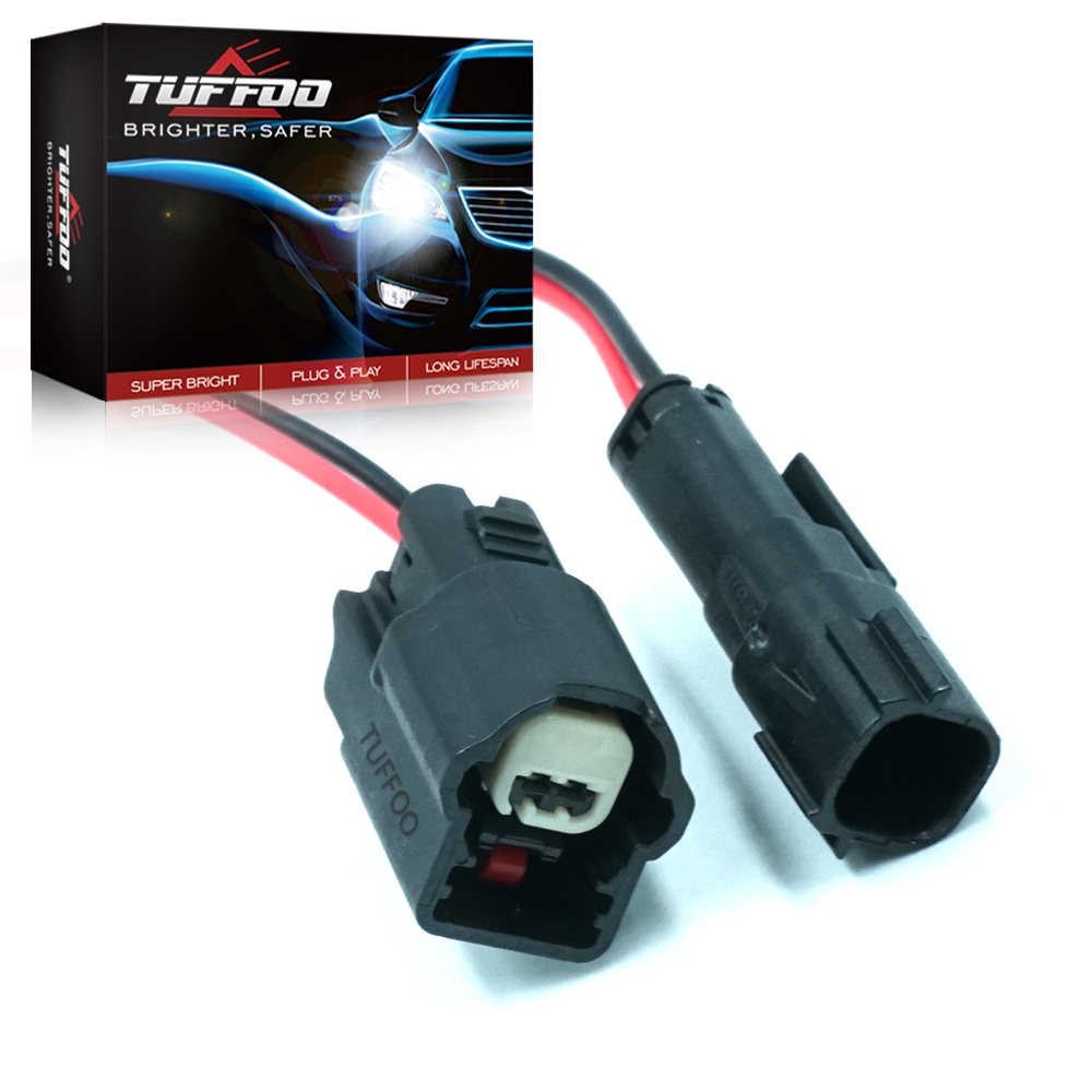TUFFOO L1B / LW5B LED Fog Light Reversing Lamp Power Line Female Socket ...