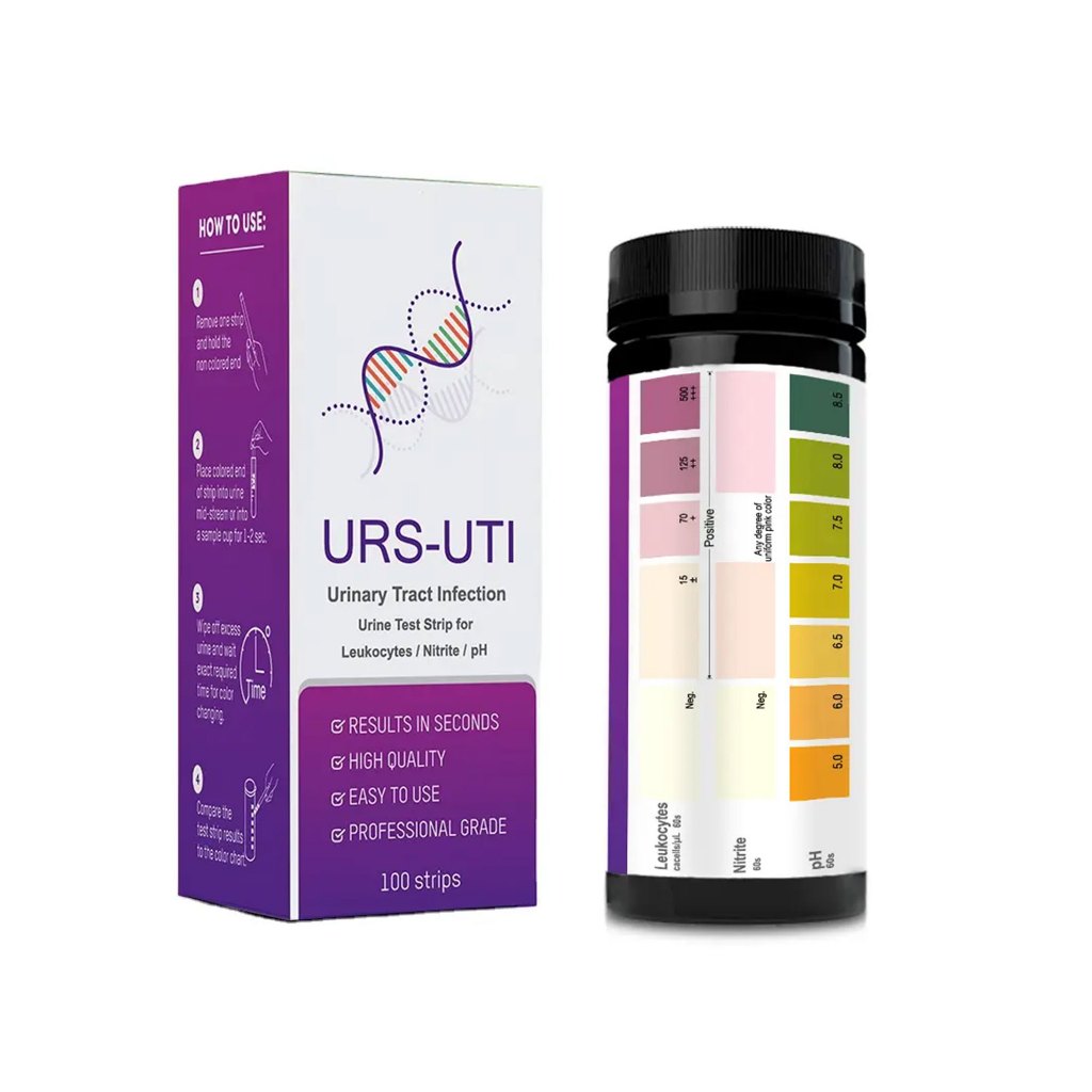 UTI Test Strips for Women: 100ct 3-1 Urinary Tract Infection Treatments ...