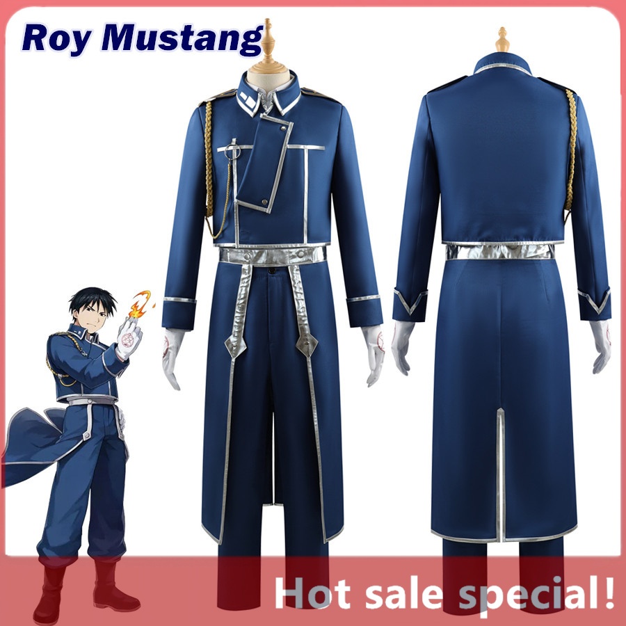 [HX-YAO] Fullmetal Alchemist cosplay Comic Character Costume Roy ...