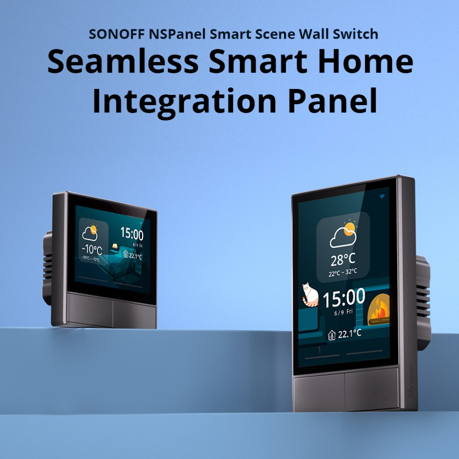 SONOFF NSPanel Smart Scene Wall Switch EU/US Type Wifi Smart Thermostat ...
