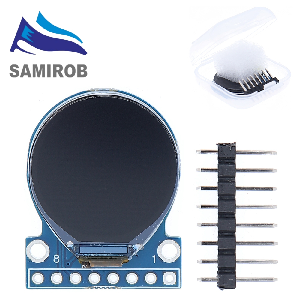 TFT Display 0.71 Inch TFT LCD Display Module Round RGB 160*160 GC9A01 ...