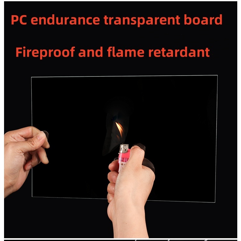 PC endurance transparent board plastic board hard board PVC board film ...