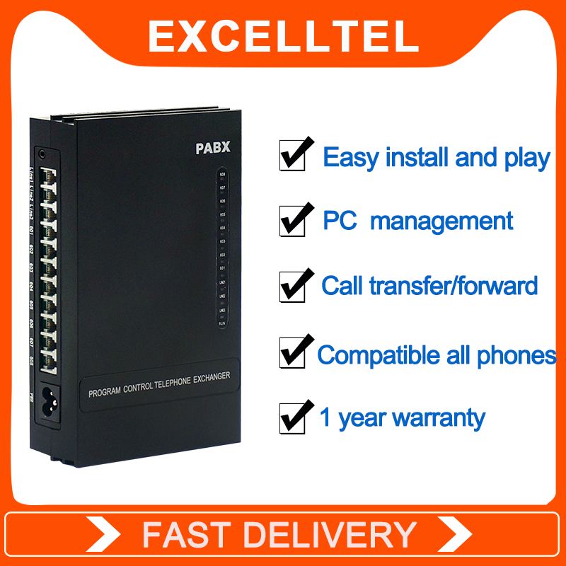 PABX PBX Mini Small Intercom system MK308 for business office | Shopee ...