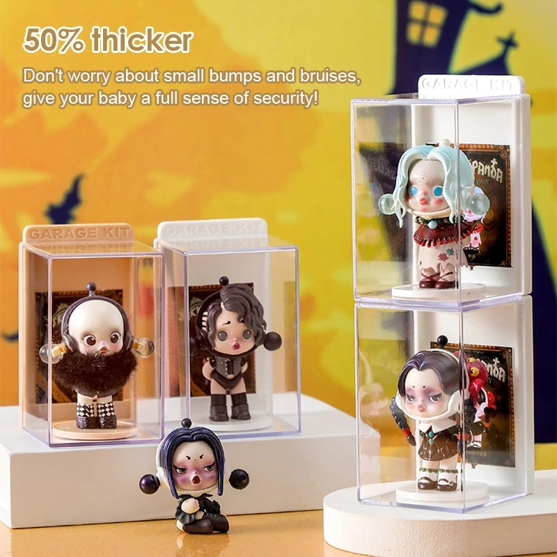 Pop mart Acrylic Display Case Box Storage Display Box Bubble Mart Doll ...