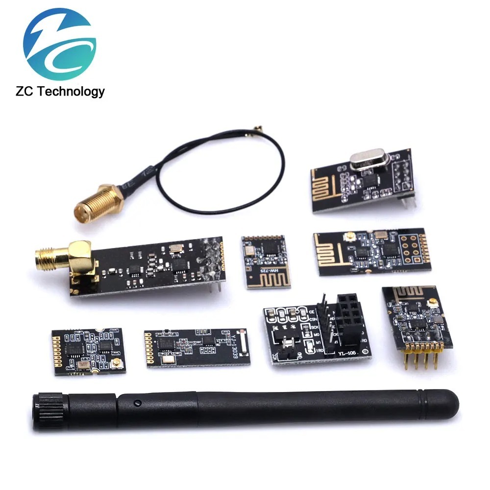 NRF24L01+ 2.4G wireless data transmission module 2.4GHz NRF24L01 ...