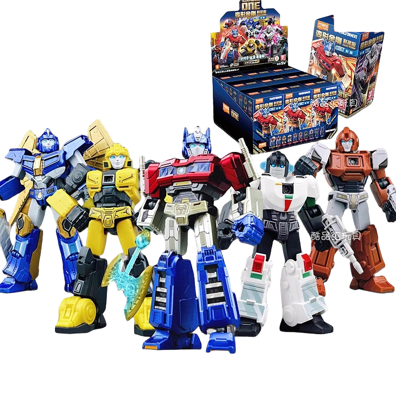 Toy Pluco Transformers Building Blocks No. 5 Optimus Prime Bumblebee ...