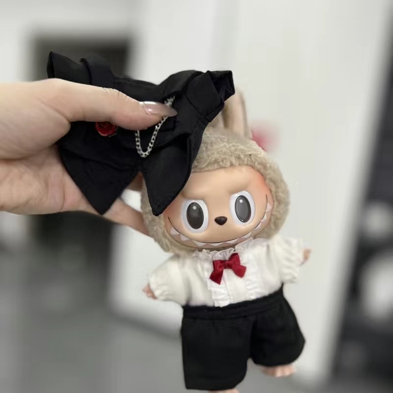 (Only Clothes) Labubu Clothes V1V2 Labubu Doll Accessories Tuxedo ...