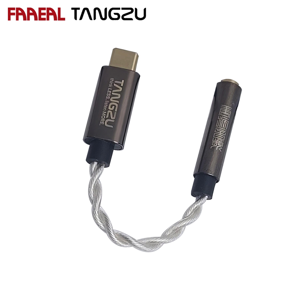 FAAEAL TANGZU DAC Cable 3.5mm To Type-C Adapter Low Signal Noise Ratio ...