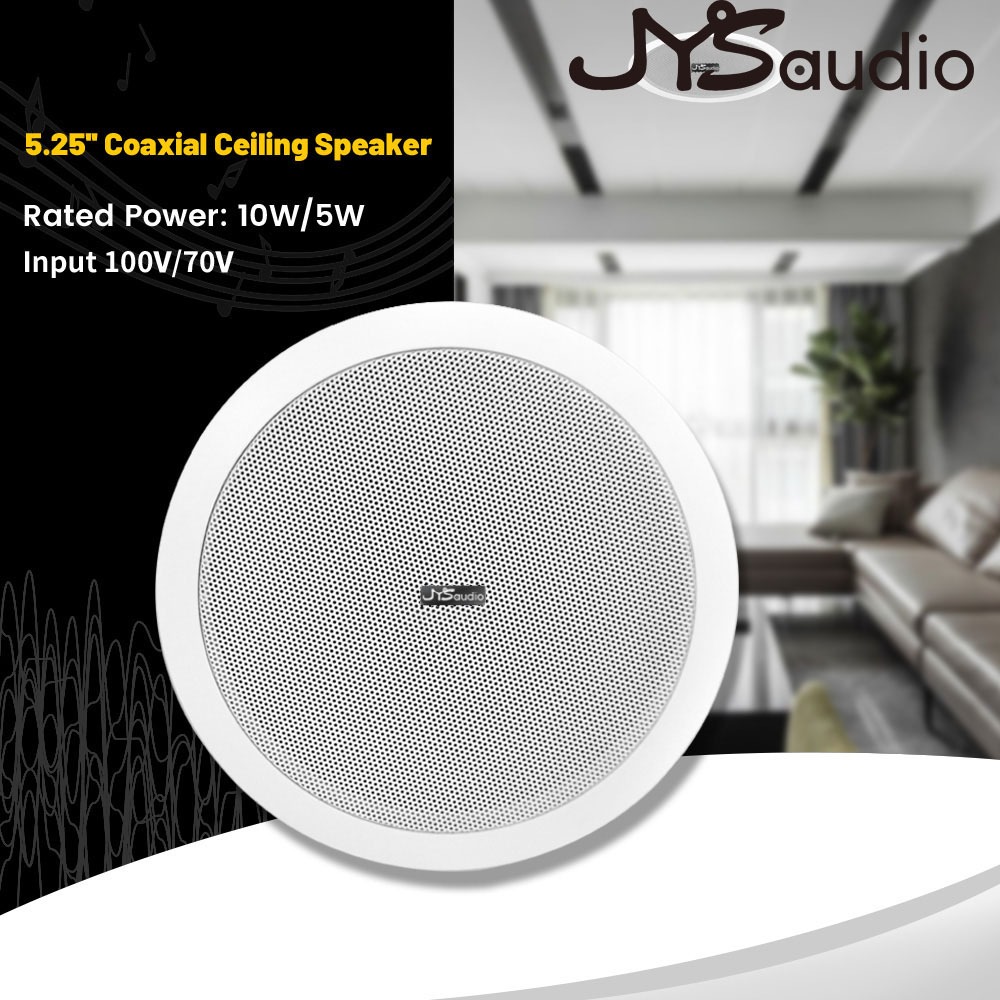 JYS-CE66 3-6W 6 Inch Ceiling SPeaker 70V-100V Amplifier Speaker Full ...