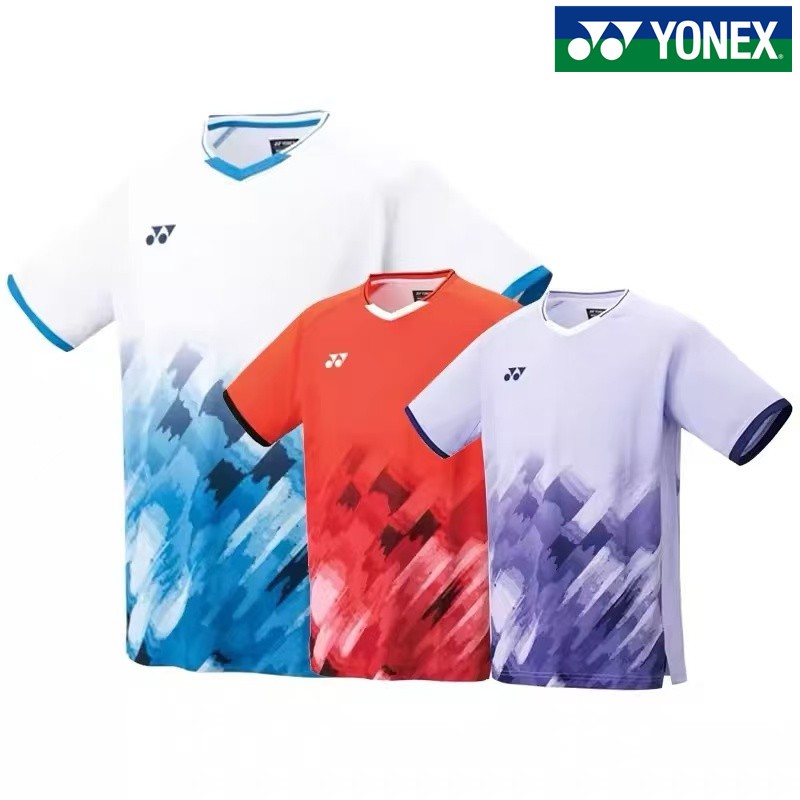 YONEX badminton shirt, quick drying sports T-shirt, men's and women's jerseys | Shopee Philippines