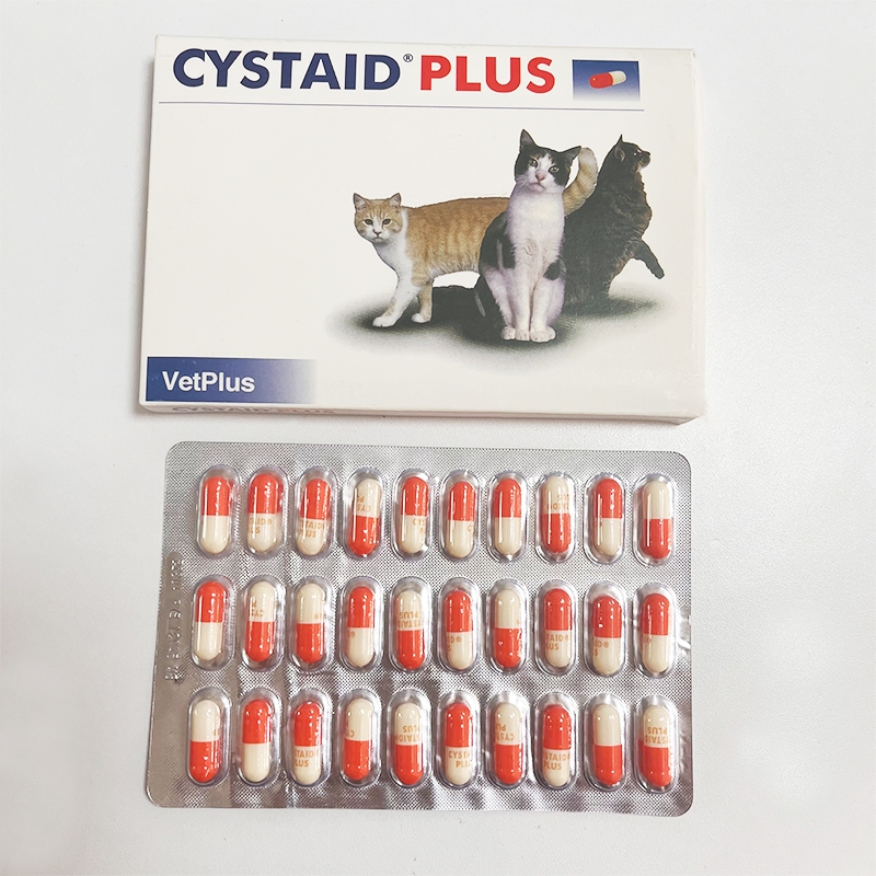 (1 Box/30 Capsules) Vetplus Cystaid Plus Urinary Care Urinary Tract ...